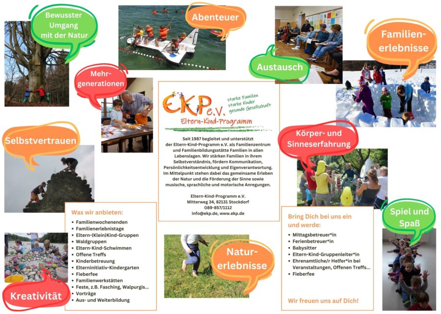 Gründung, Zielsetzung und Konzept - Eltern Kind Programm e.V.